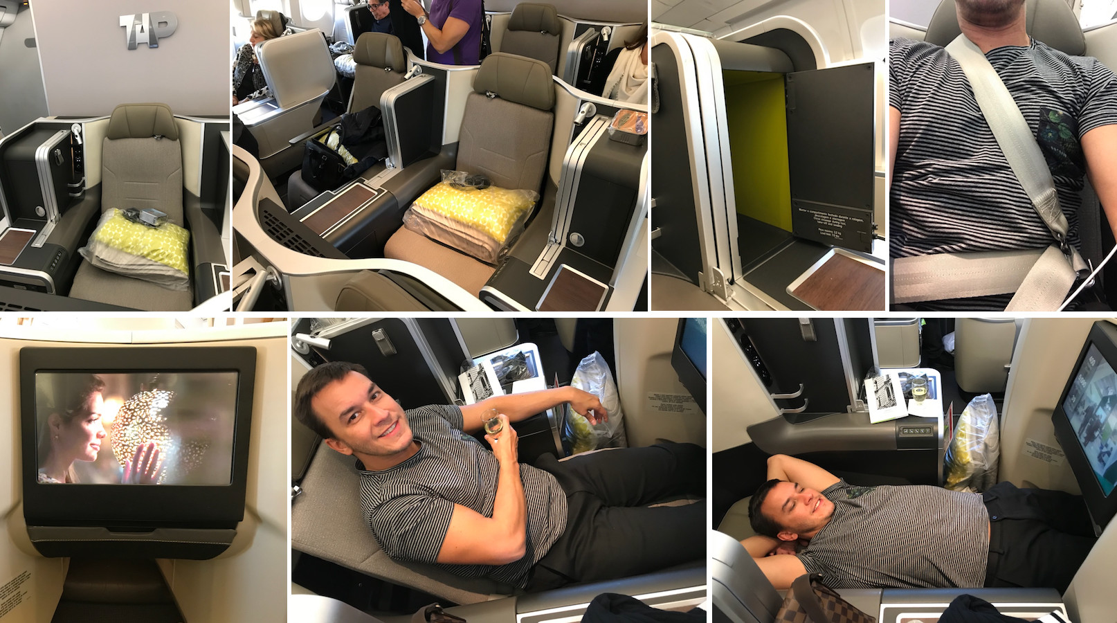 Classe Executiva da TAP: duas experiências diferentes